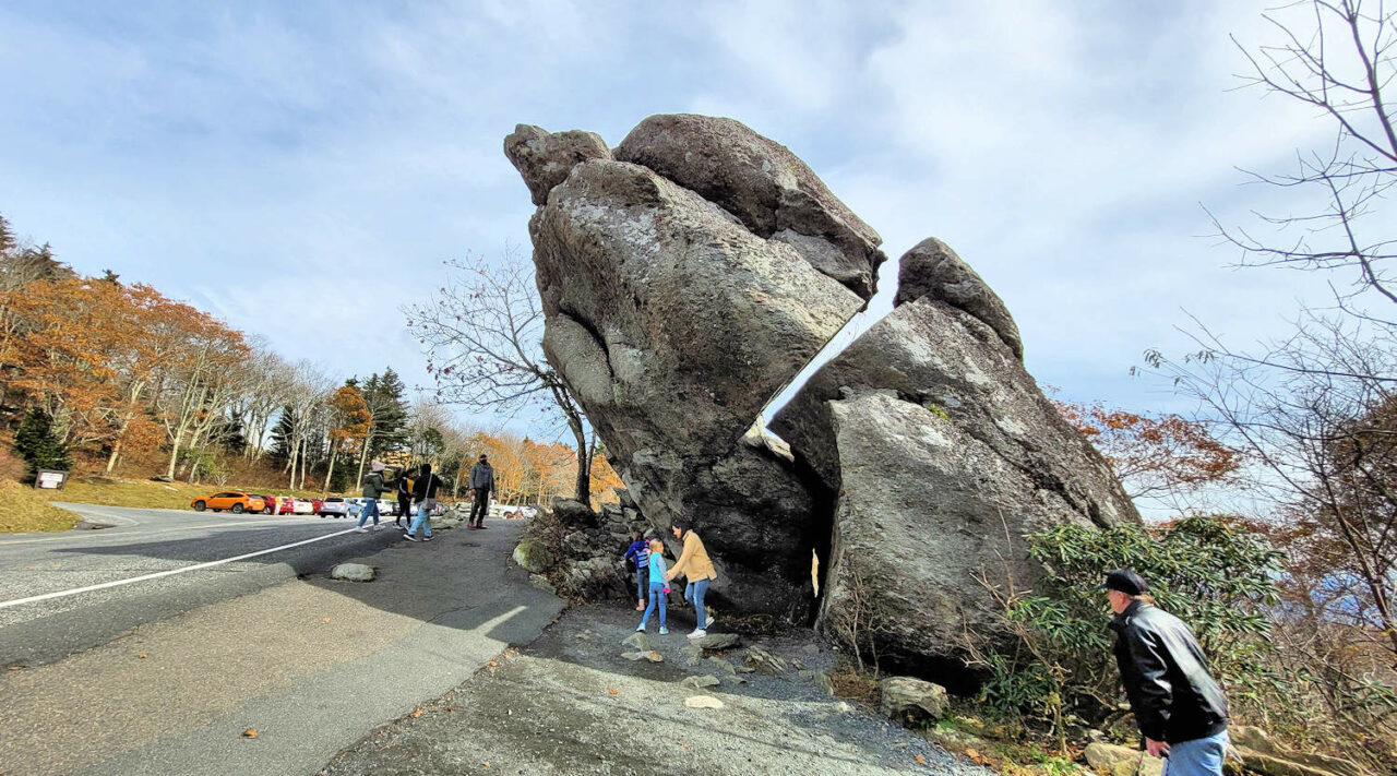 Split Rock & Sphinx Rock - Grandfather Mountain