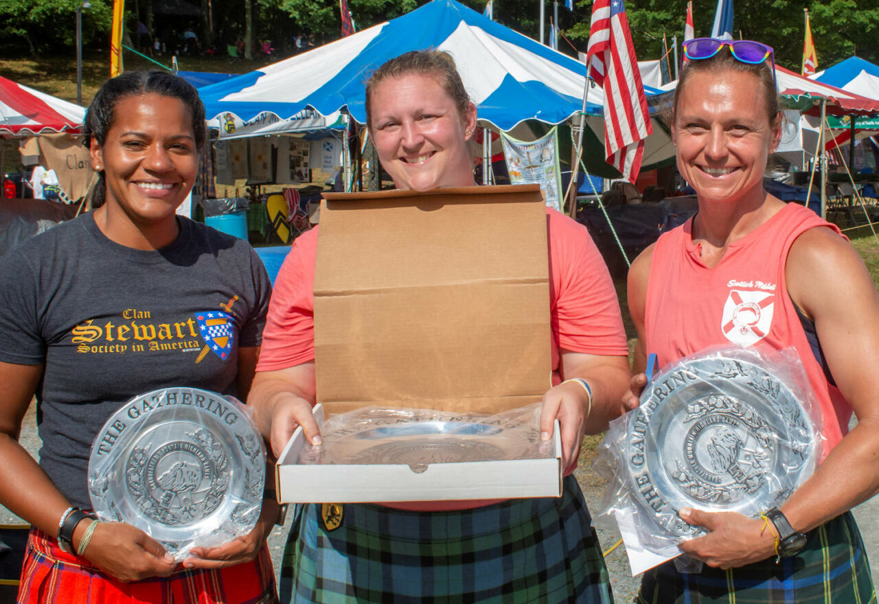 Highland Games 2022 Heavy Athletics Winners - Grandfather Mountain